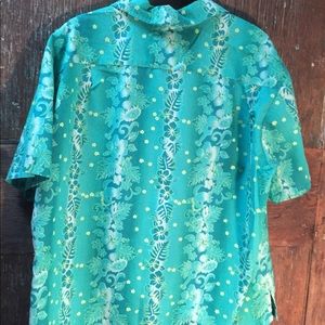 Kalena Fashions of Hawaii | Tops | Vintage Hawaiian Blouse Shirt L ...